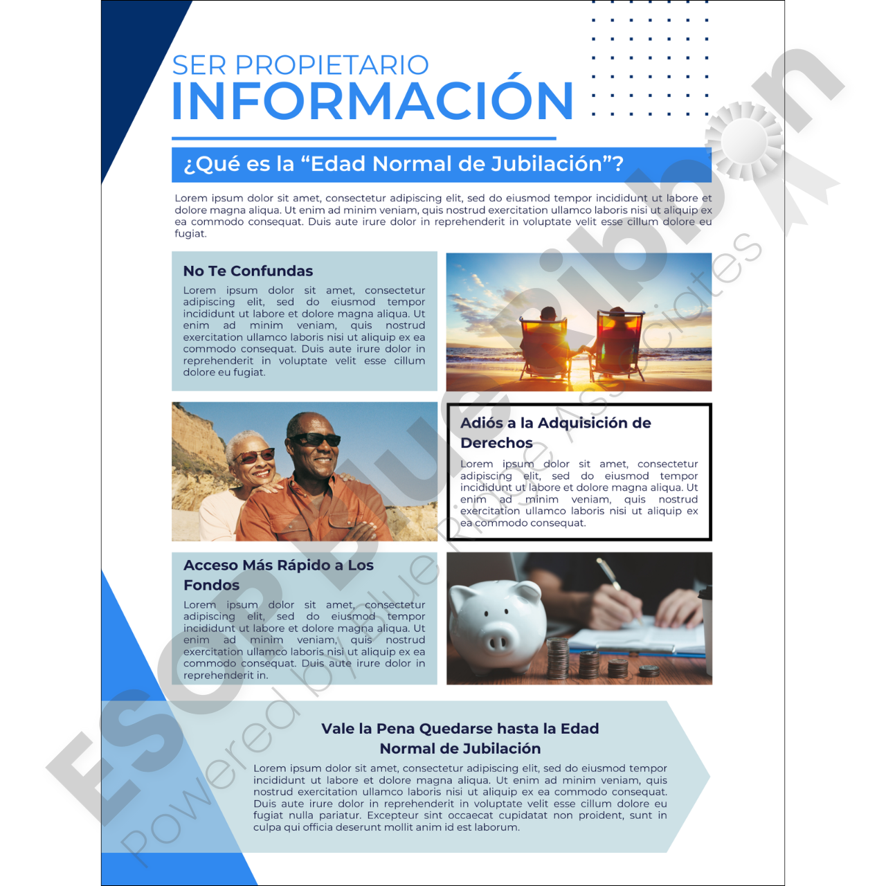 Spanish Newsletter: What is Normal Retirement Age? - ESOP Blue Ribbon